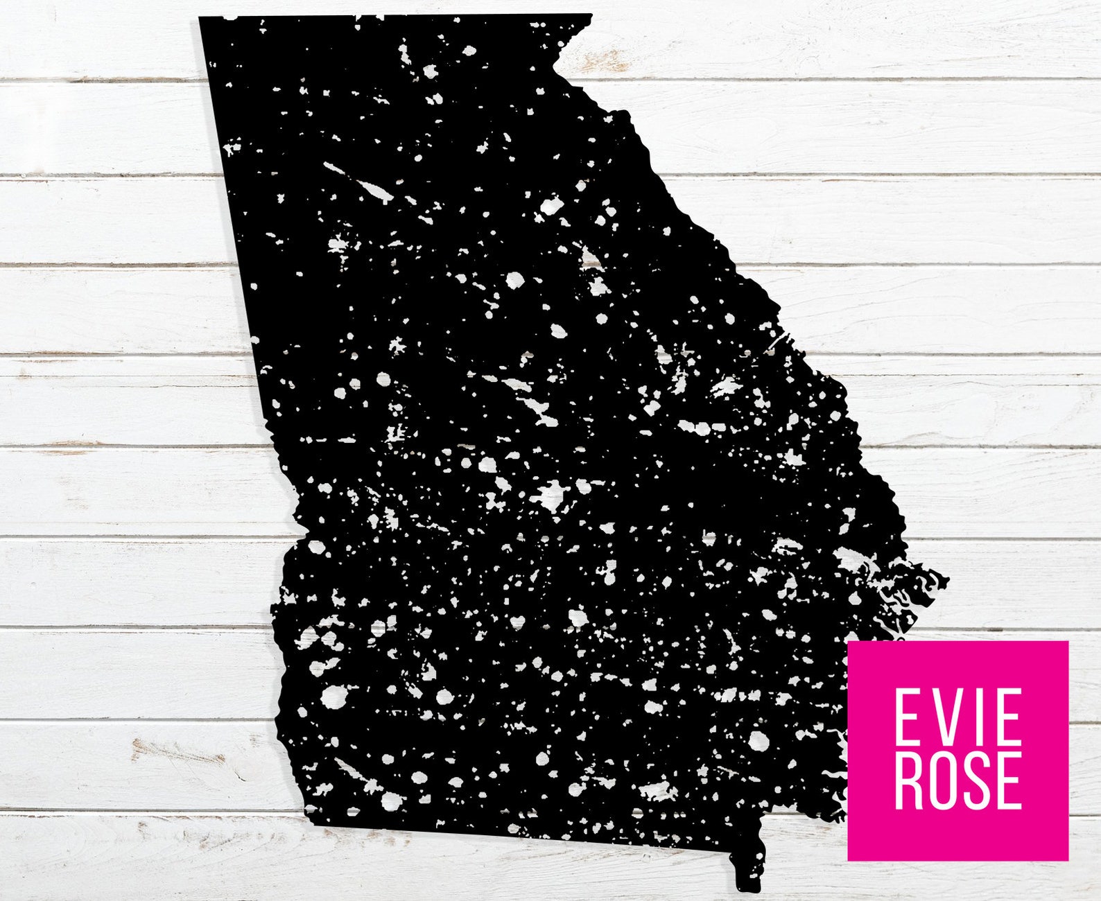 Georgia SVG Grunge Distressed SVG DXF Png and Eps Cut File - Etsy