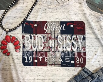 Bud and Sissy Plate - Etsy