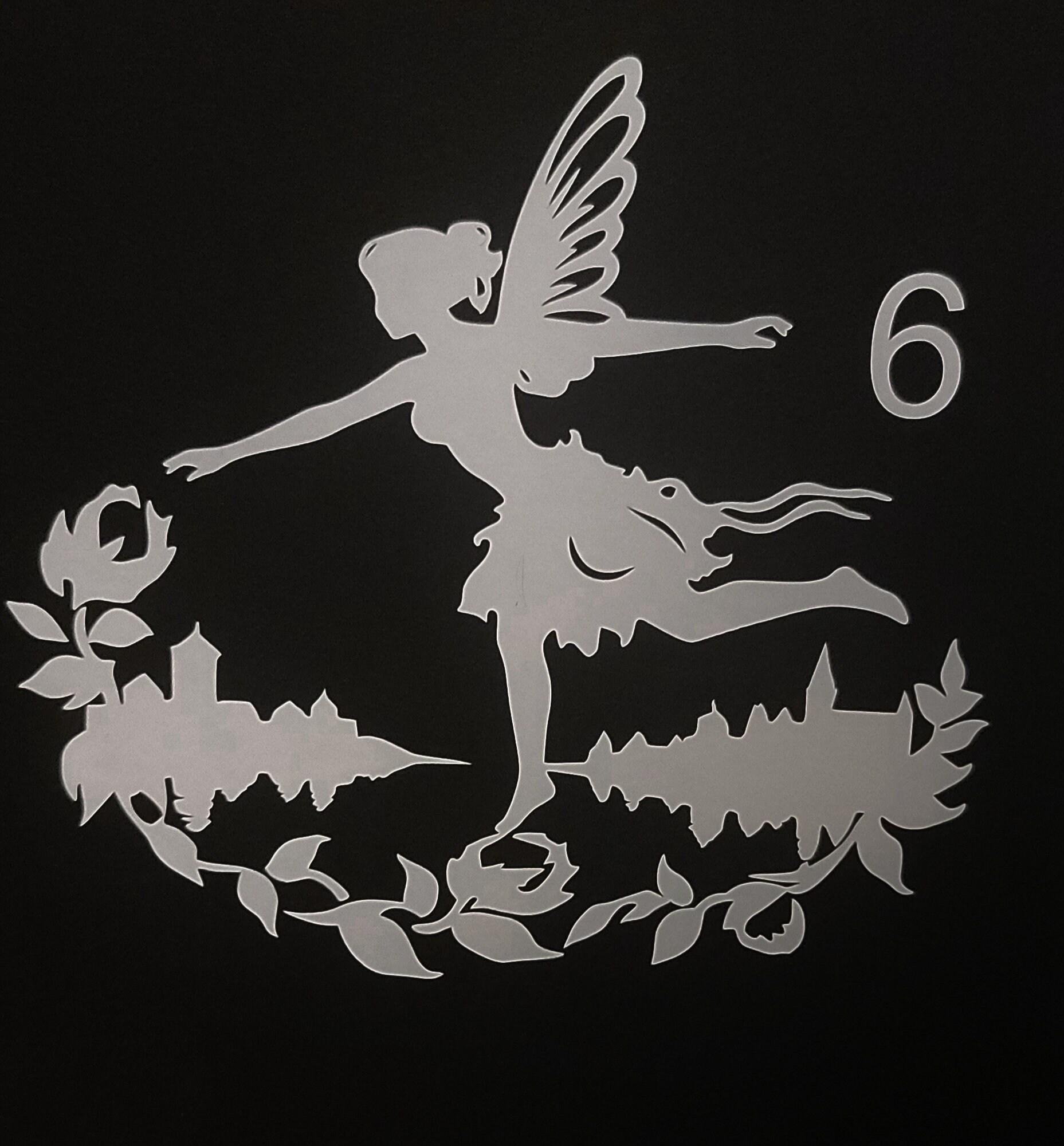 Fantasy Fairy Silhouette Decals - Whimsical Fairy Vinyl Decals for ...