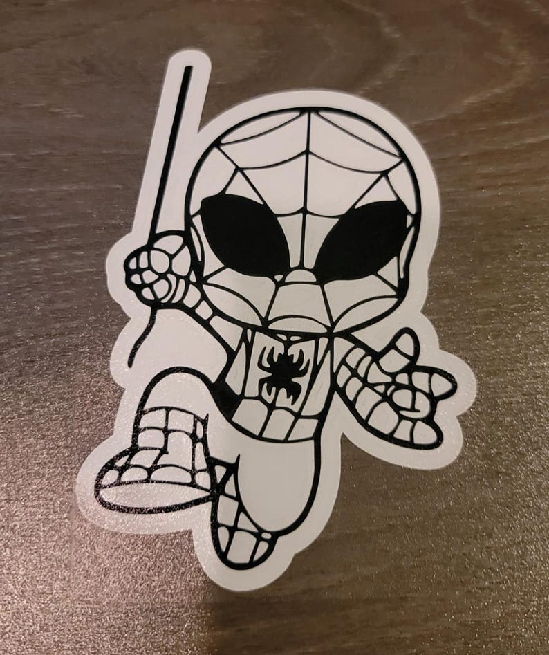 Super Hero Vinyl Decal, Avengers, Hulk, Spiderman, Thor, Loki, Doctor ...