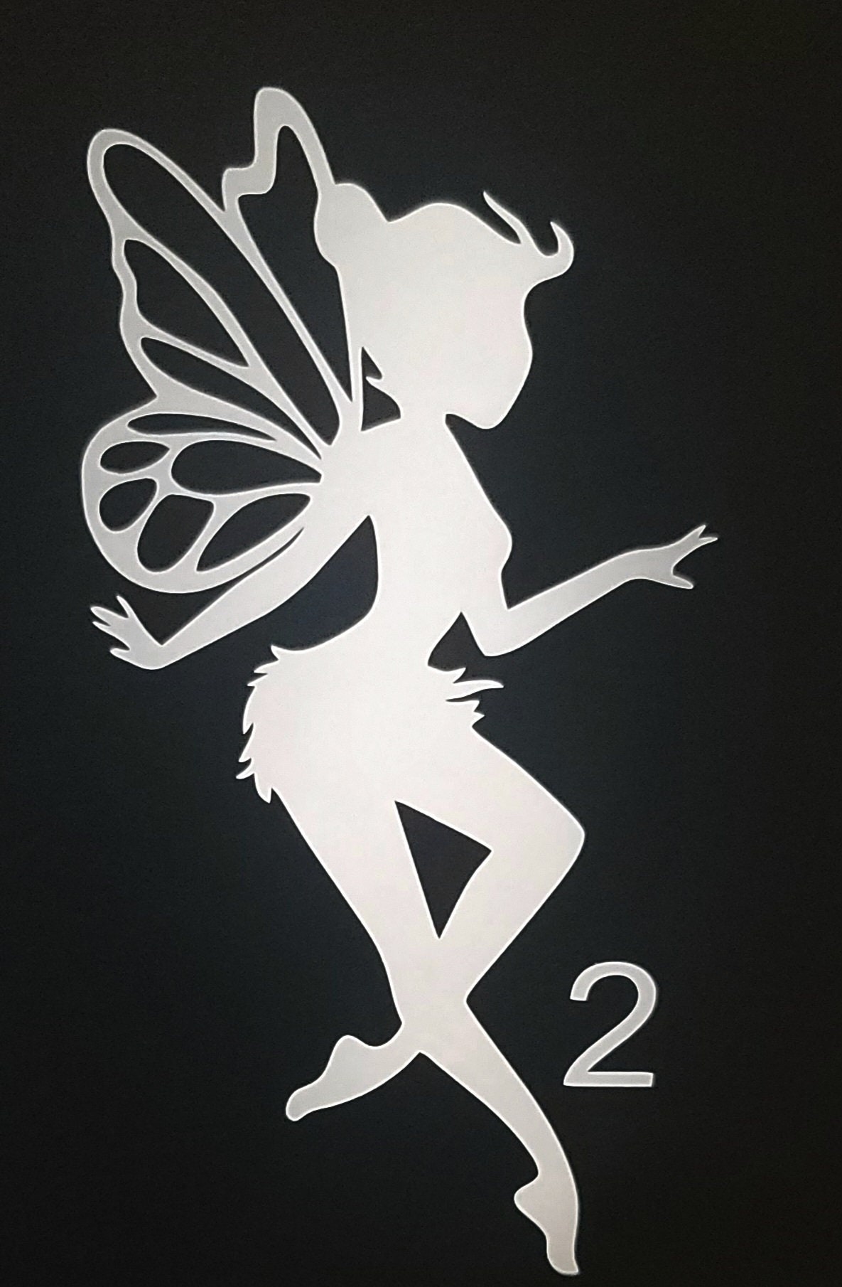 Fantasy Fairy Silhouette Decals - Whimsical Fairy Vinyl Decals for ...