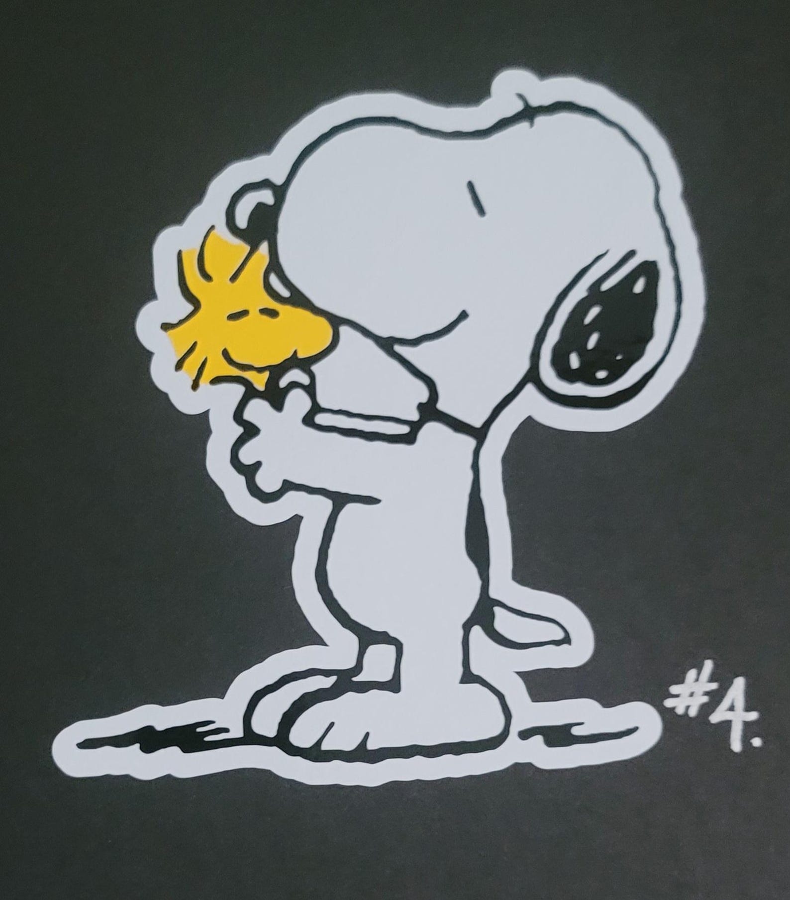 Snoopy Vinyl Decal - Snoopy and Woodstock - Etsy