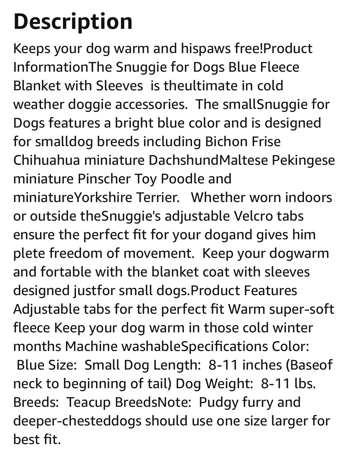 Personalized Snuggie Coat Blanket With Sleeve for Dogs Small or Extra ...