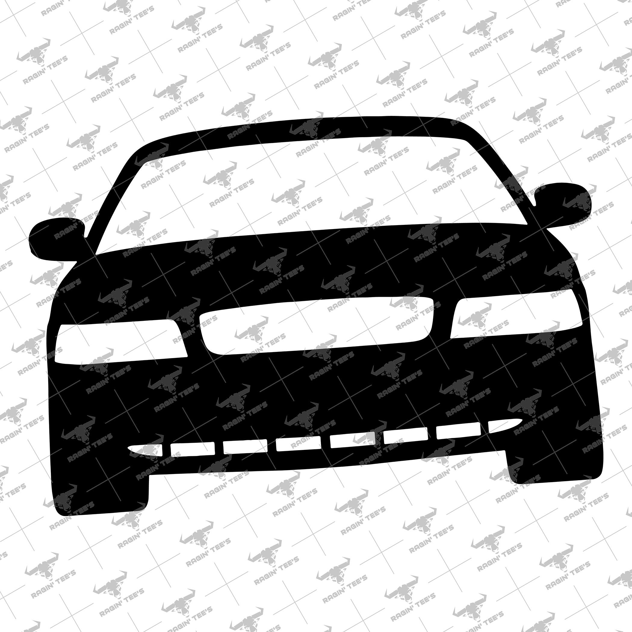 Ford Crown Victoria Silhouette Decal - Etsy