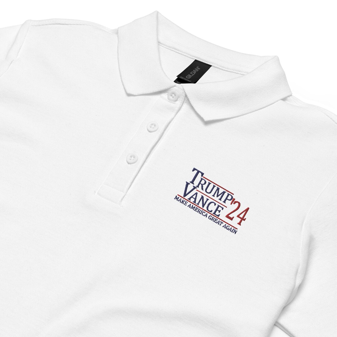 Womens Trump Vance 2024 MAGA Polo - Etsy