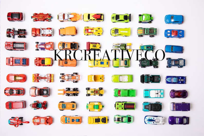 Rainbow Toy Car Poster: Kids Room Decor (digital Download) - Etsy