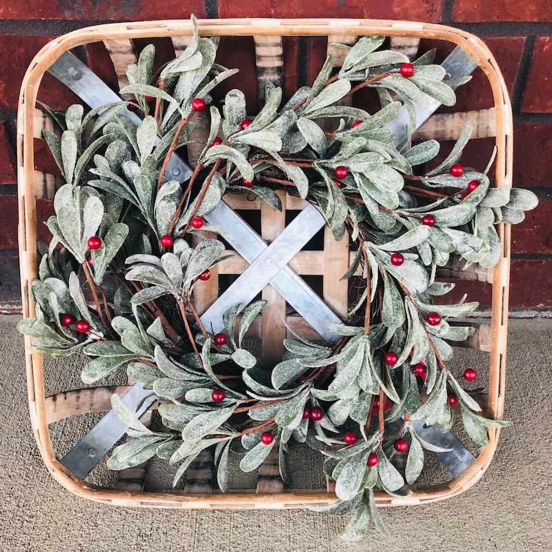 Tobacco Basket Wreath - Etsy