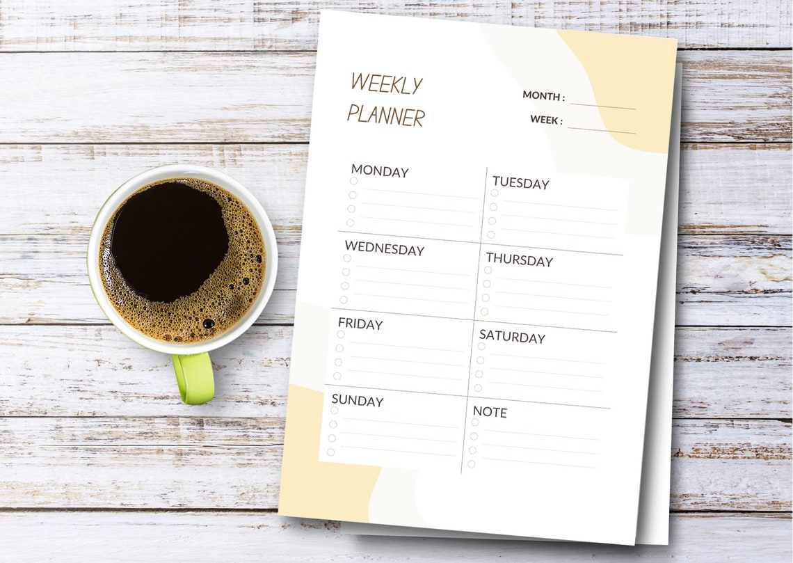 Personal Habit Tracker Daily Planner Daily Tracker Habit Planner ...
