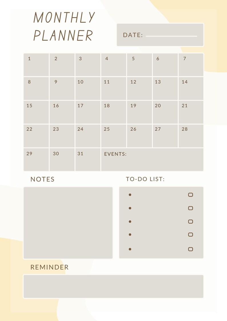 Personal Habit Tracker Daily Planner Daily Tracker Habit Planner ...