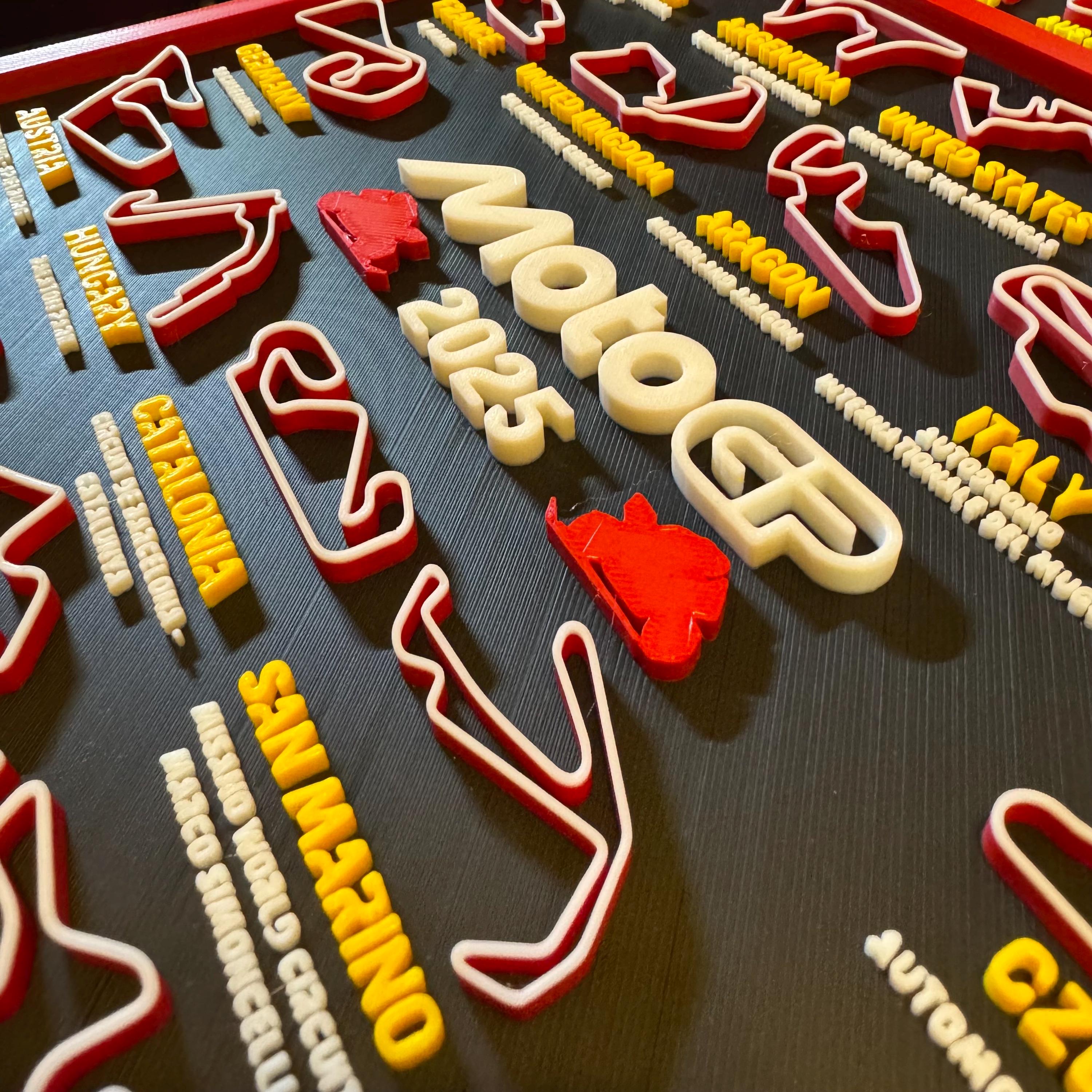 2025 Motogp Circuit Maps - Etsy