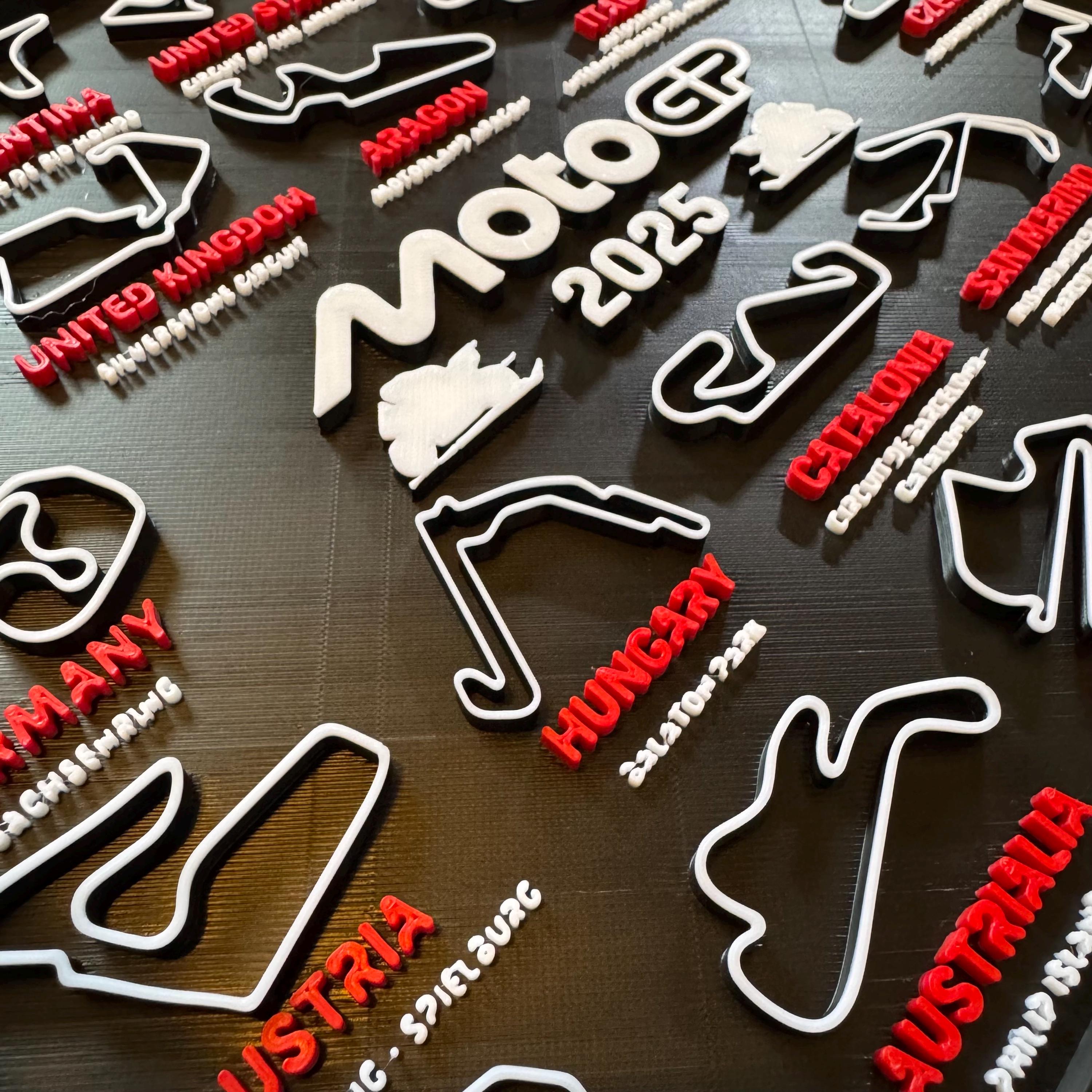 2025 Motogp Circuit Maps - Etsy