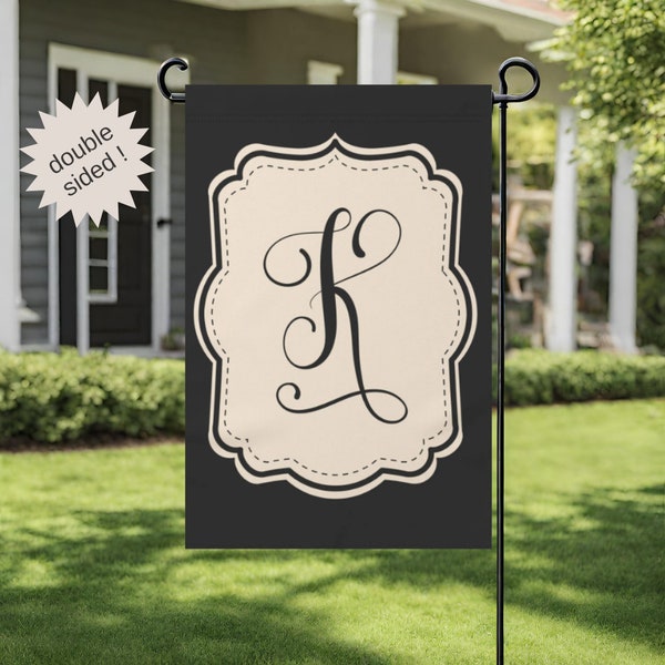 Monogrammed Flags - Etsy