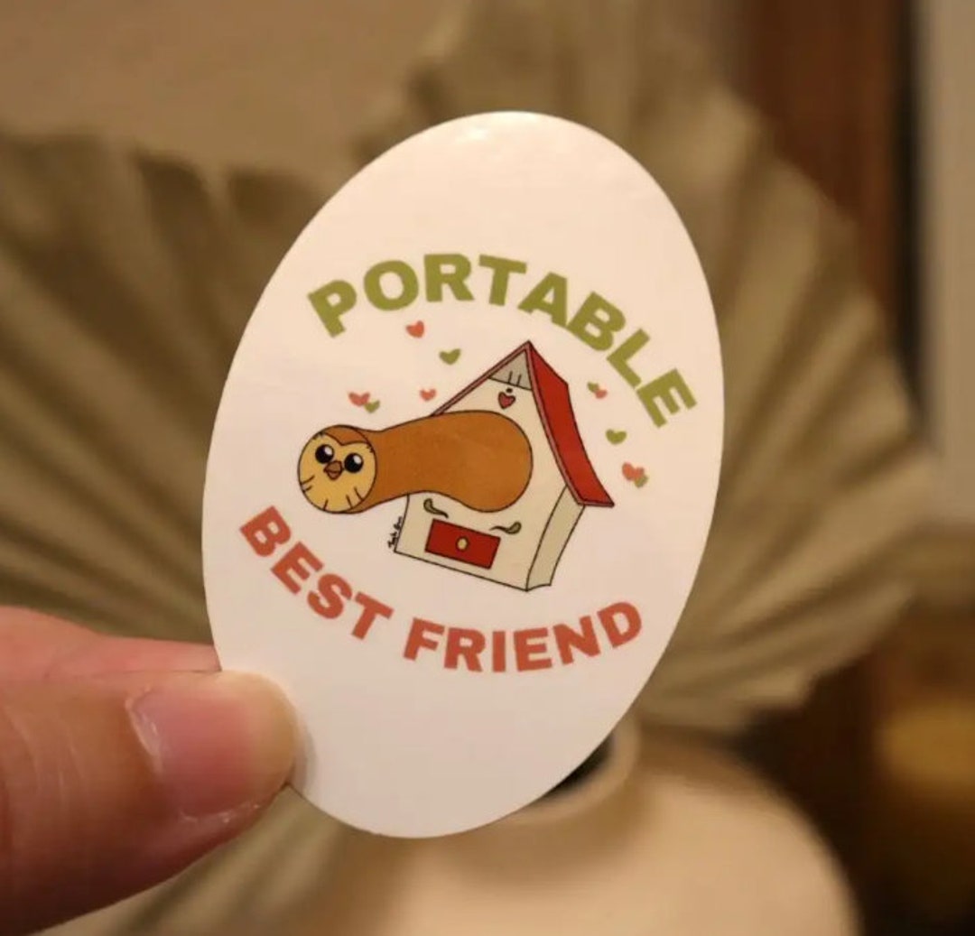 Portable Best Friend Sticker - Etsy