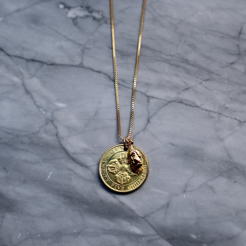 Gold Buddha Coin - Etsy