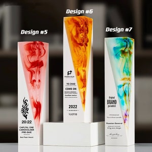 Customized Corporate Trophy, Employee Appreciation Gift, Personalized ...