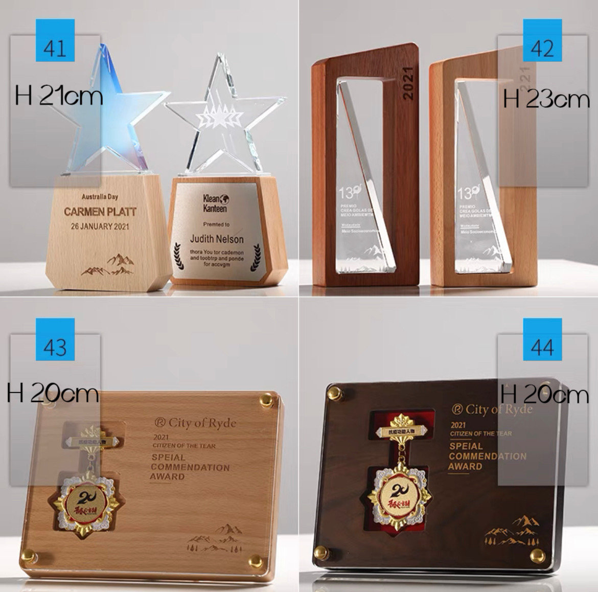 Personalized Trophy Award, Custom Engraved Trophy, Corporate Trophy ...