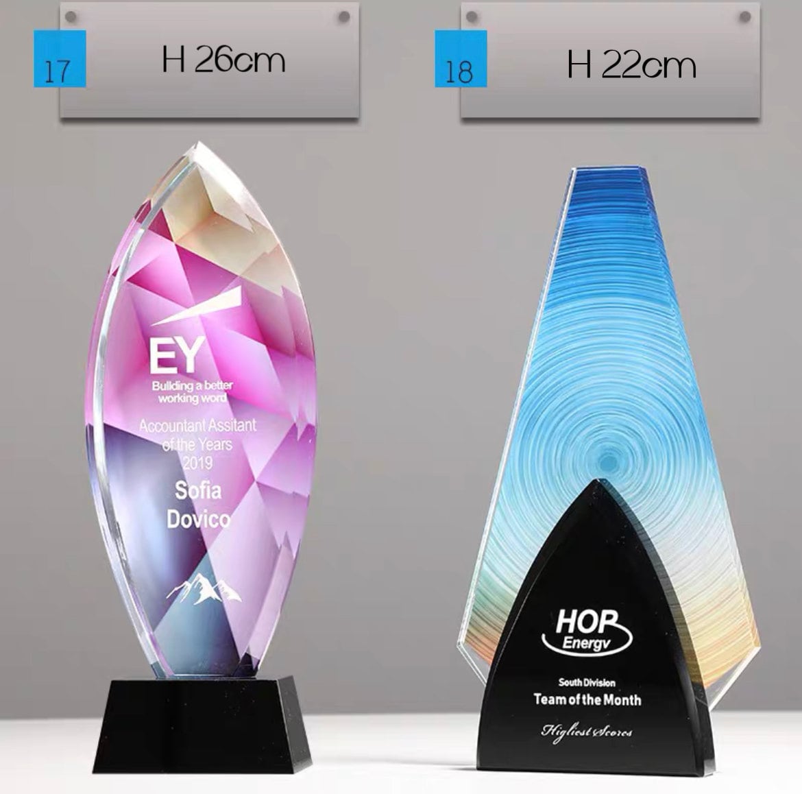 Personalized Trophy Award, Custom Engraved Trophy, Corporate Trophy ...