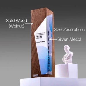 Personalized Trophy Award, Customize Engraved Corporate Trophy Award ...
