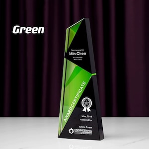 Crystal Trophy Award, Best Employee, Retirement, Appreciation Gift ...