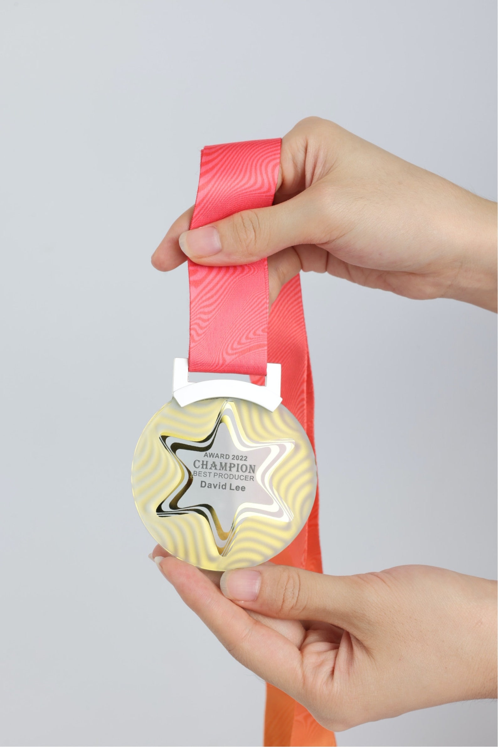 Custom Sports Medals Award With Ribbon, Personalized Basketball ...