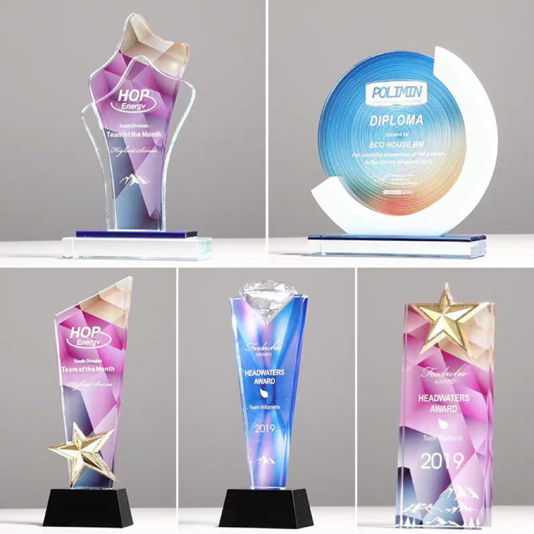 Personalized Trophy Award, Custom Engraved Trophy, Corporate Trophy ...