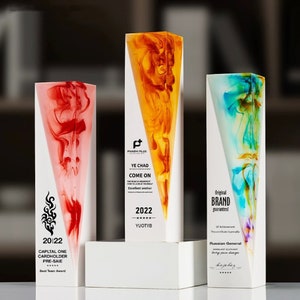 Customized Corporate Trophy, Employee Appreciation Gift, Personalized ...