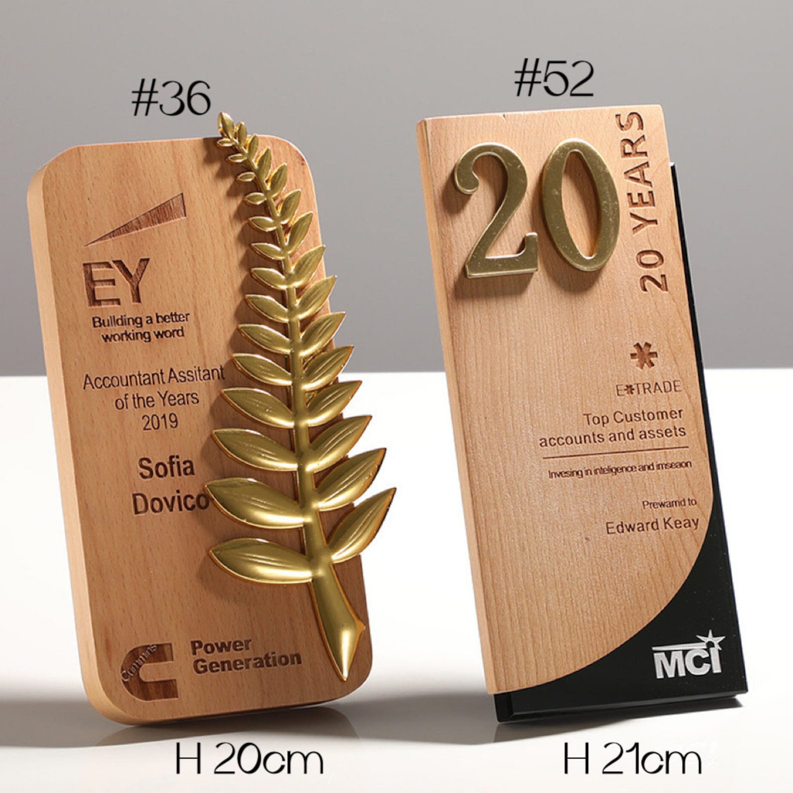 Personalized Trophy Award, Custom Engraved Trophy, Corporate Trophy ...