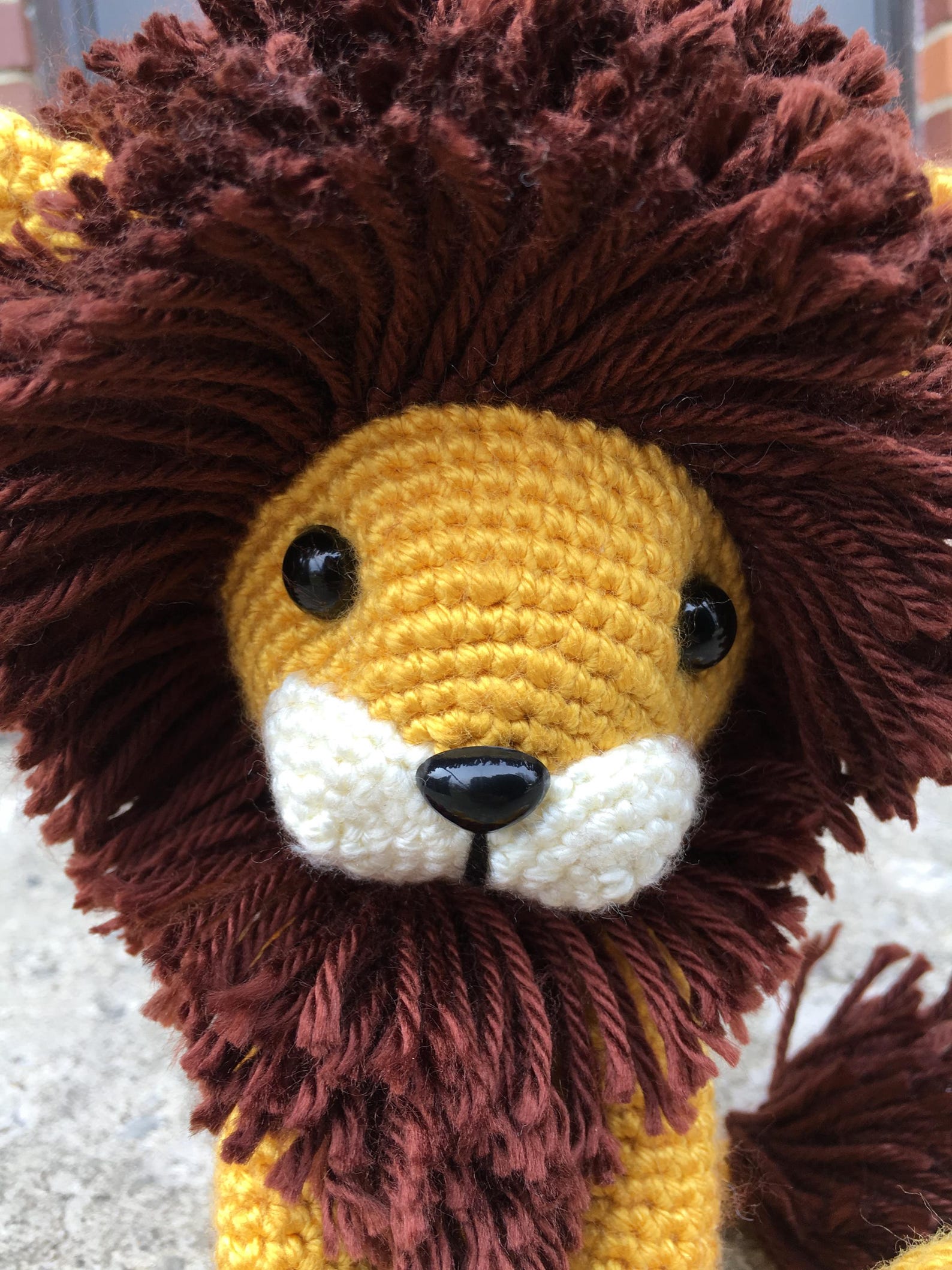 Lion Stuffed Toy - Etsy