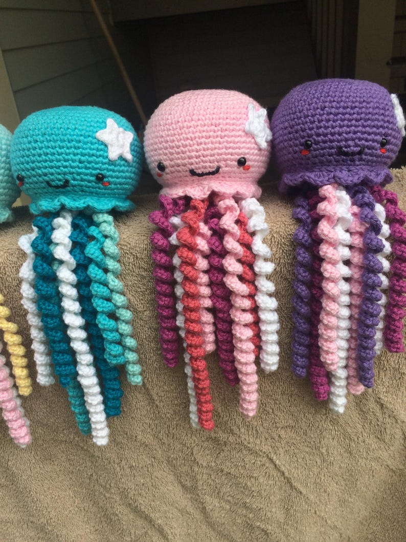 Crochet Jellyfish Babies - Etsy