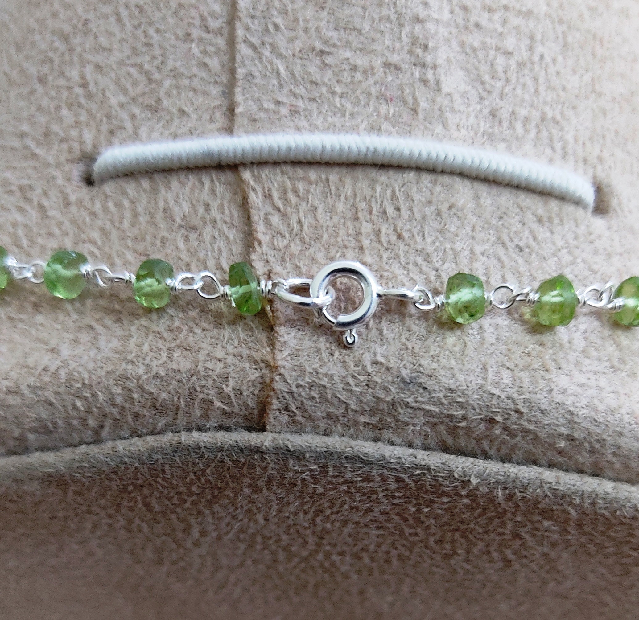 Peridot Necklace Handmade Necklace Peridot Choker Gold - Etsy