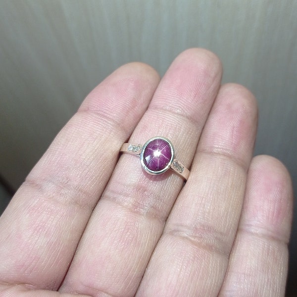 Star Ruby Ring - Etsy
