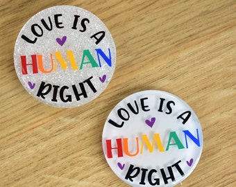 Trans Rights Are Human Rights Pin Badge Button. Transgender - Etsy