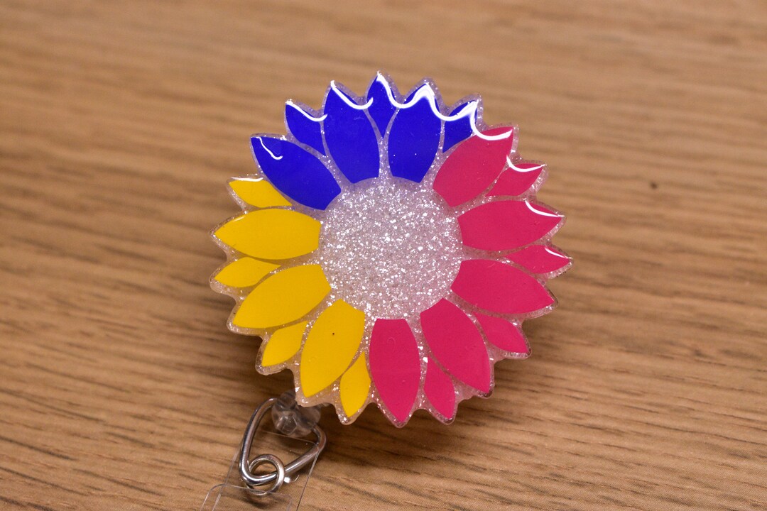 Pride Accessory, Pansexual Sunflower, Subtle Pride, Sunflower, Pride ...