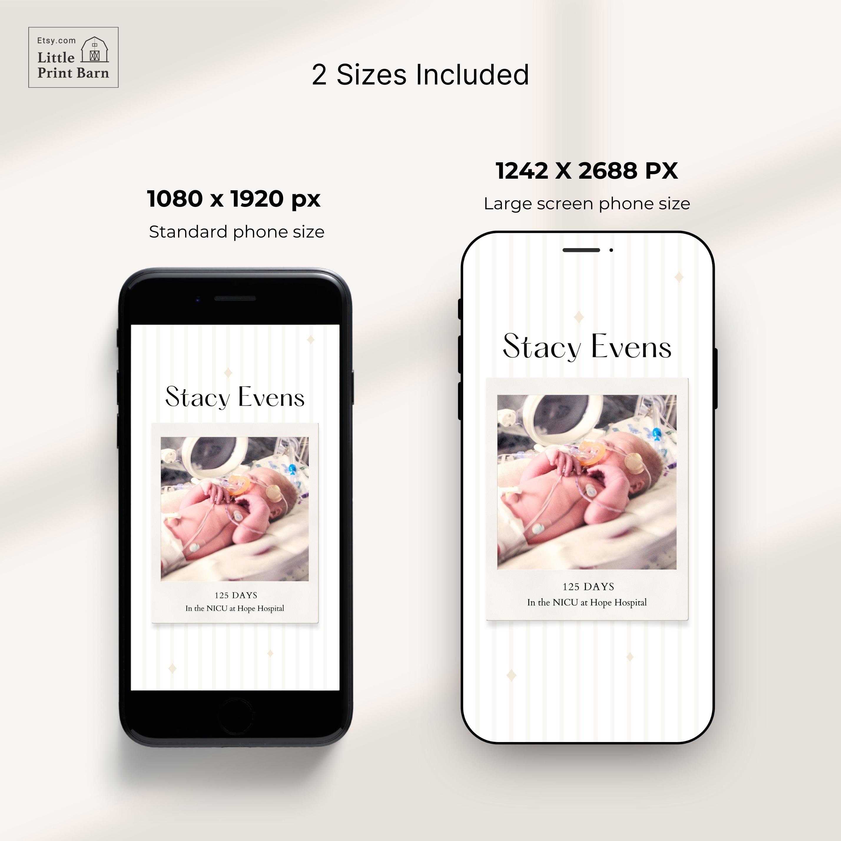 NICU Premature Baby Birth Announcement Video Template, Worth the Wait ...