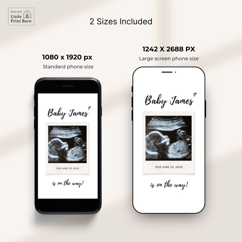 Digital Pregnancy Announcement Video, Just a Little Note to Say, Baby ...