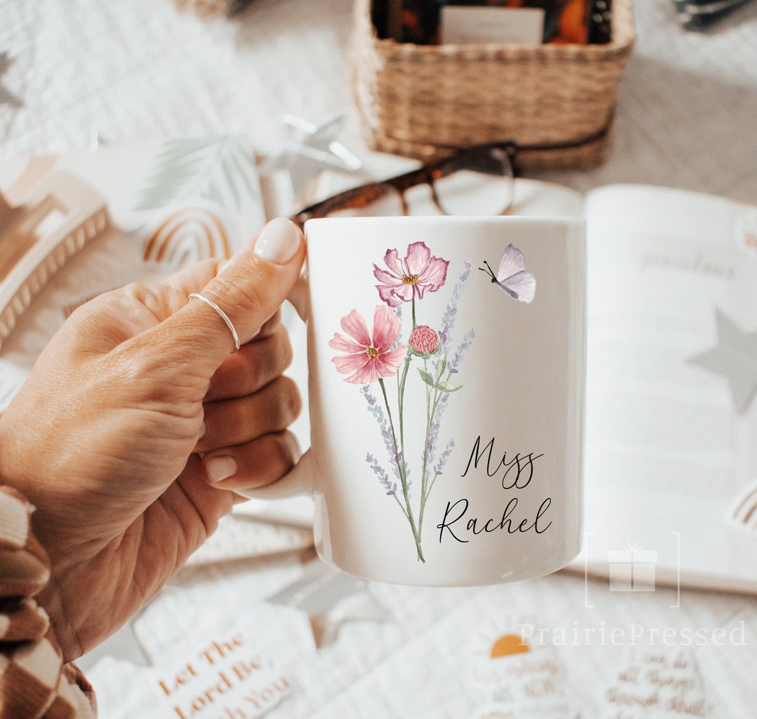 Teacher Mug, Custom Teacher Appreciation Gift, Teaching Assistant ...