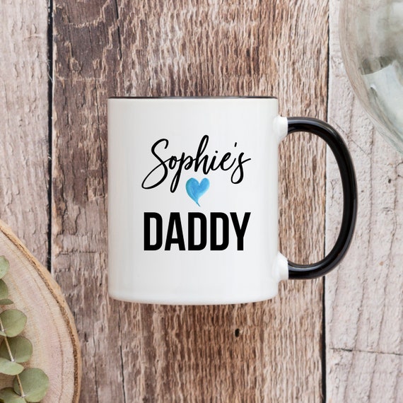 Daddy Mug Fathers Day Mug New Dad Gift New Dad Mug | Etsy
