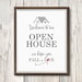 Open House Sign, Realtor Printable, Print and Frame, Welcome Open House ...