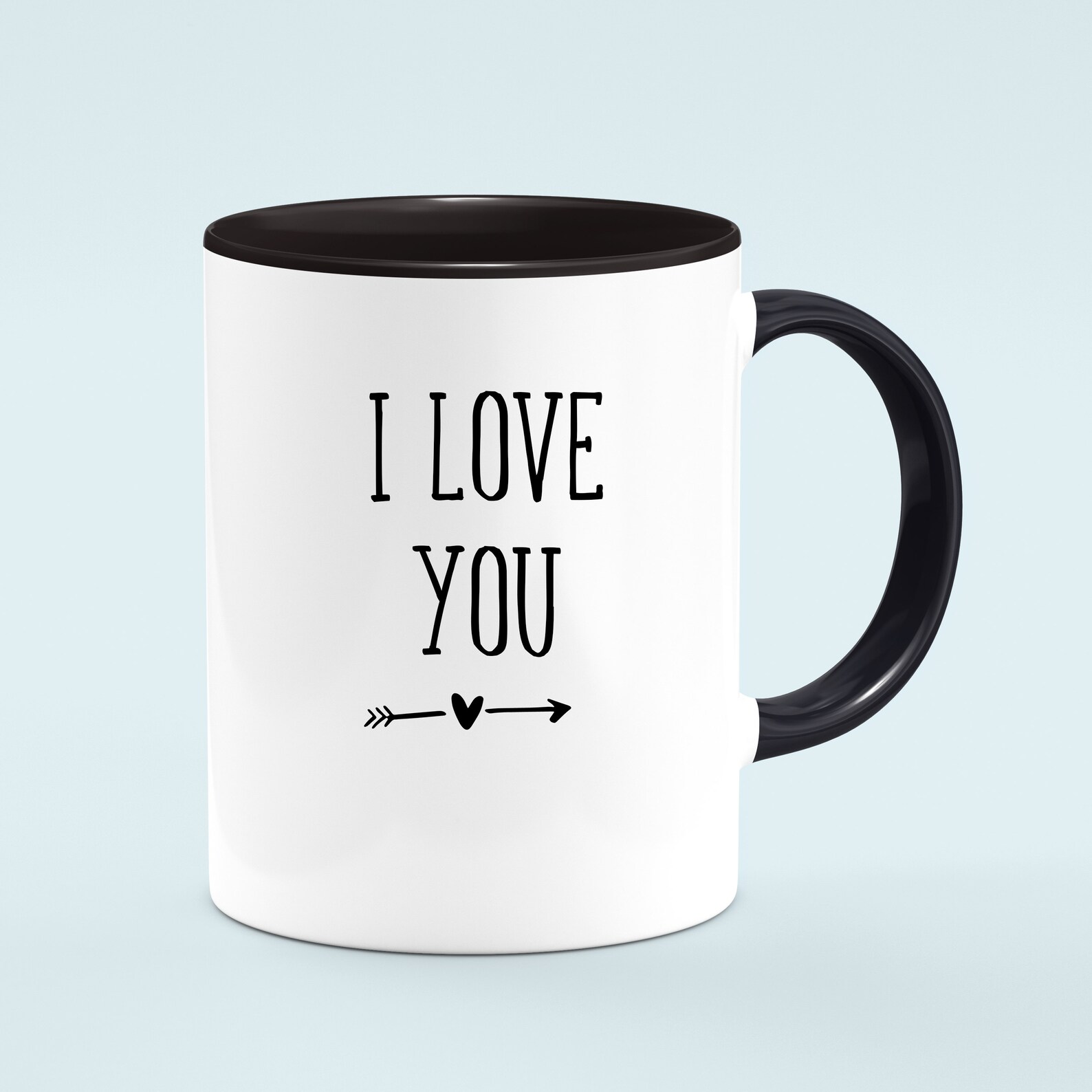 I Love You Mug I Love You More Mug Valentines Day Mug T Etsy