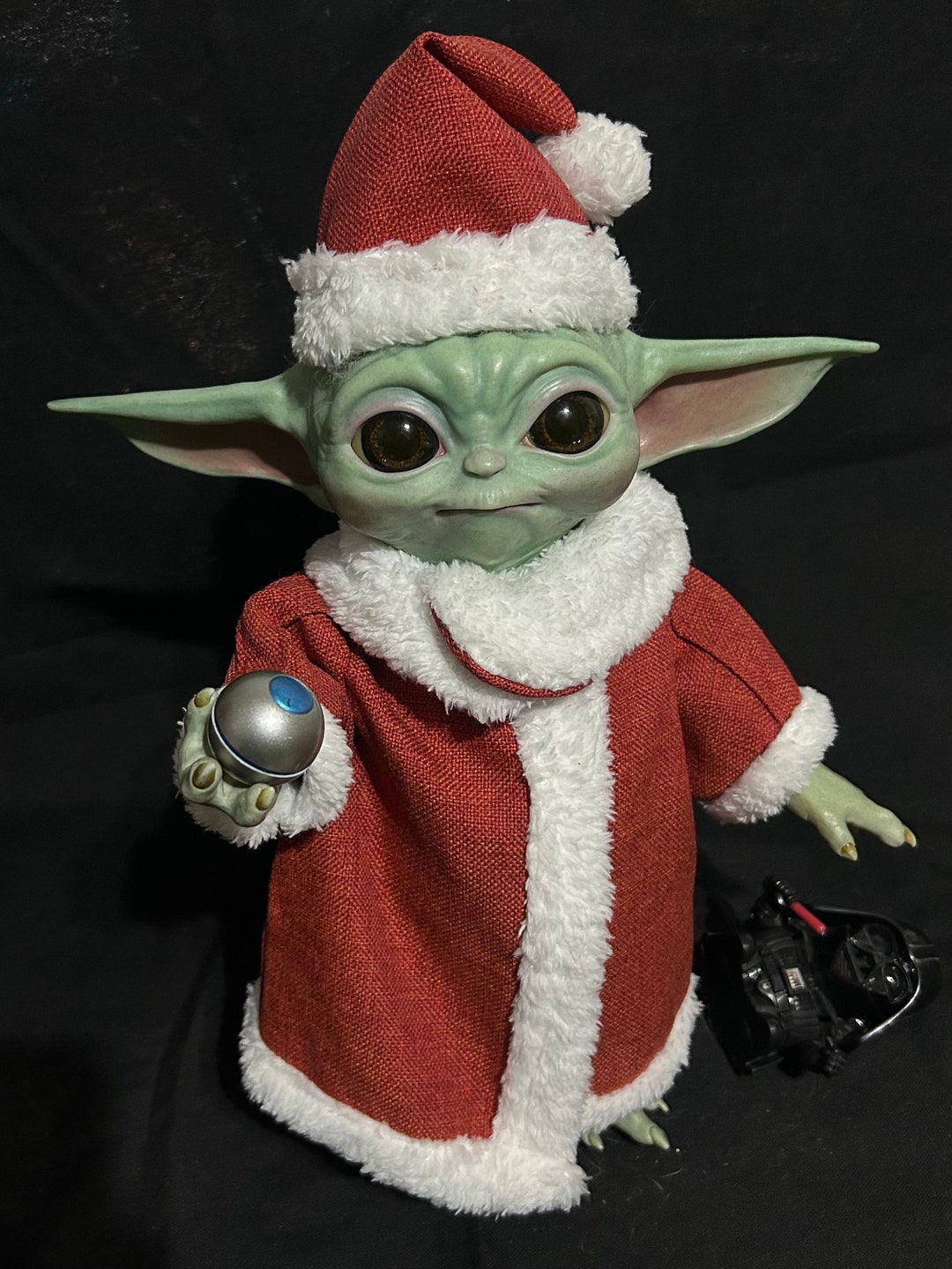 Baby Yoda the Child Red Santa Claus Christmas Costume - Etsy