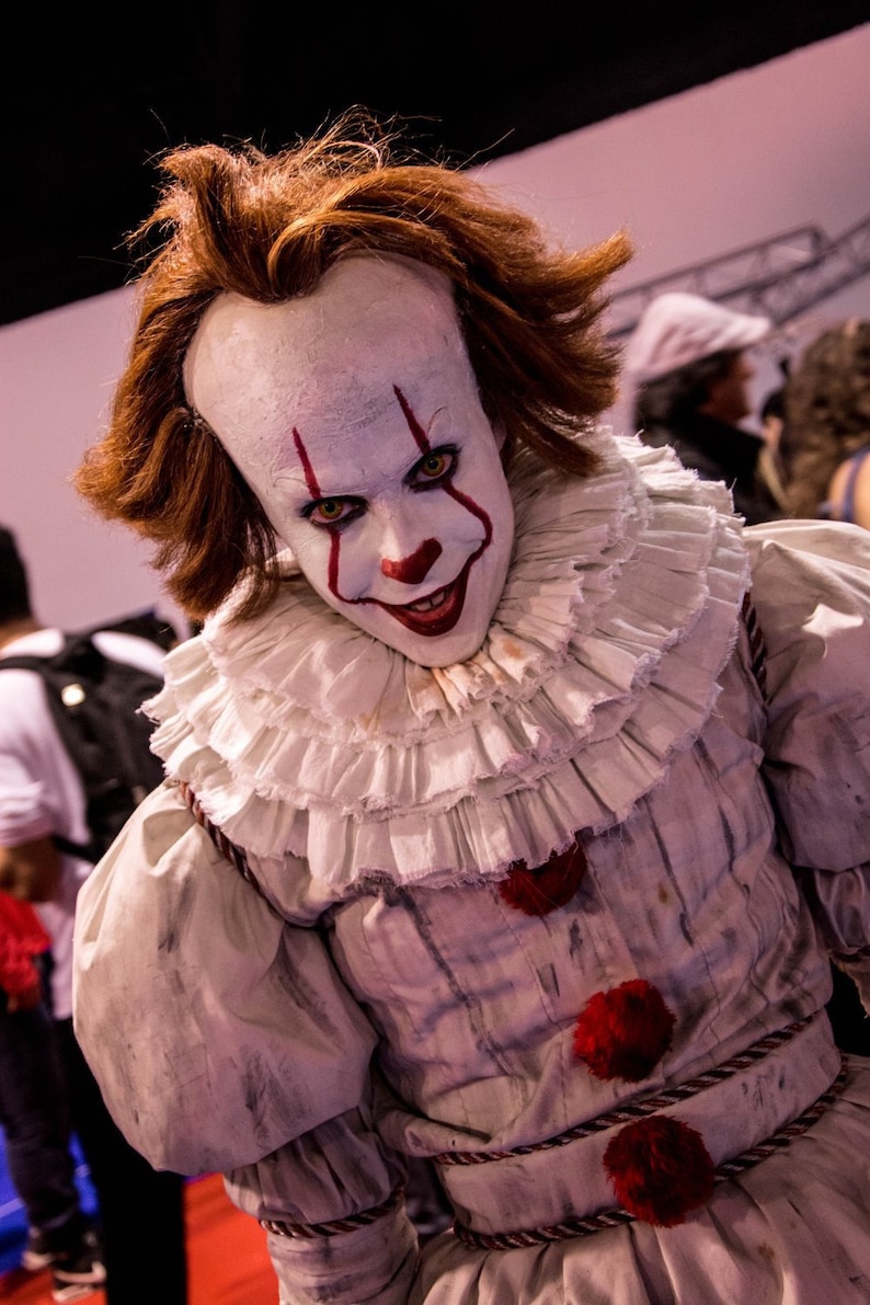 Pennywise Cosplay screen Accurate IT Chapter 2 / IT Movie - Etsy Finland