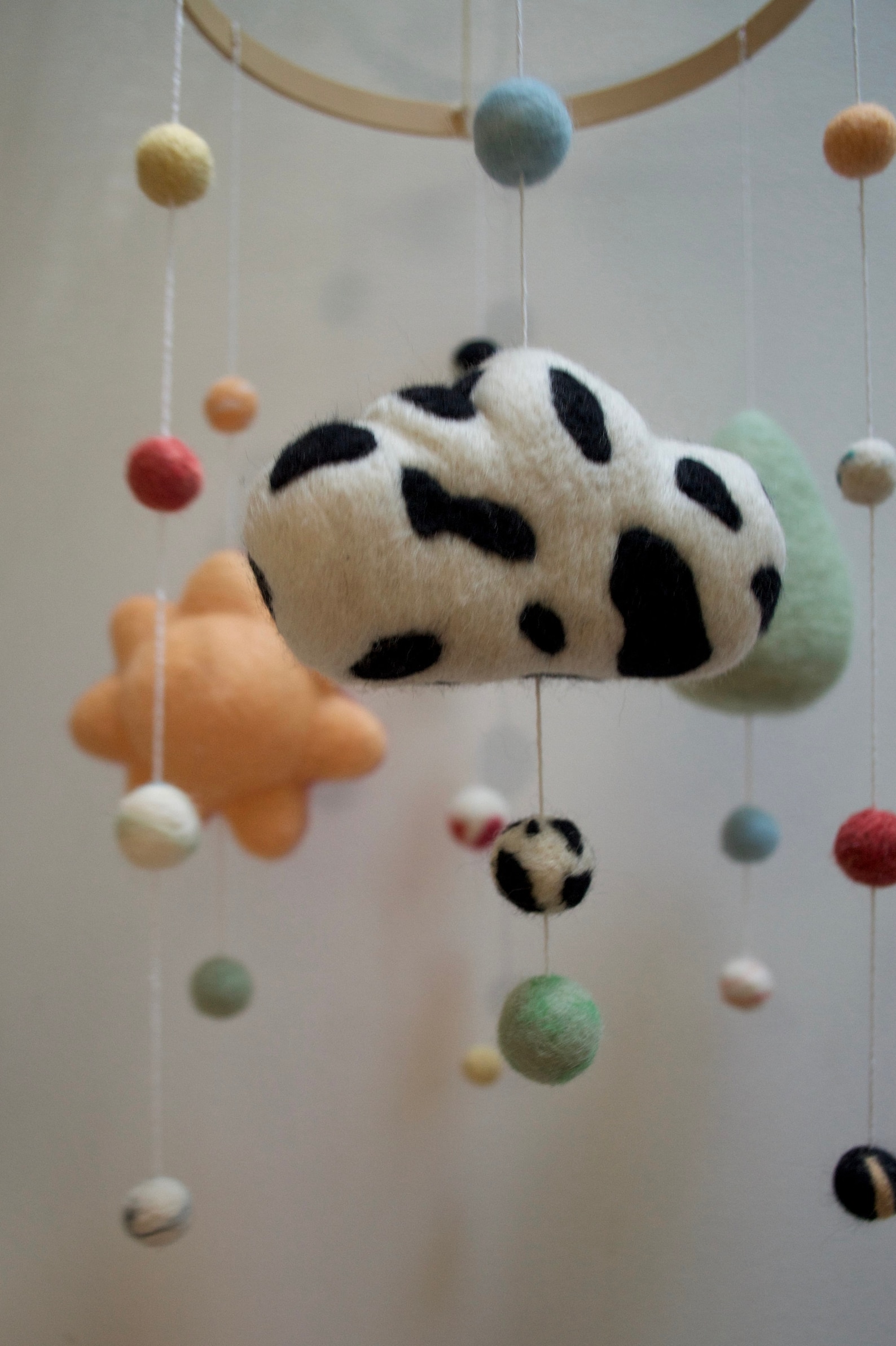Custom Felt Baby Mobile. Made to Order. Custom Mobile. Needle Felted ...