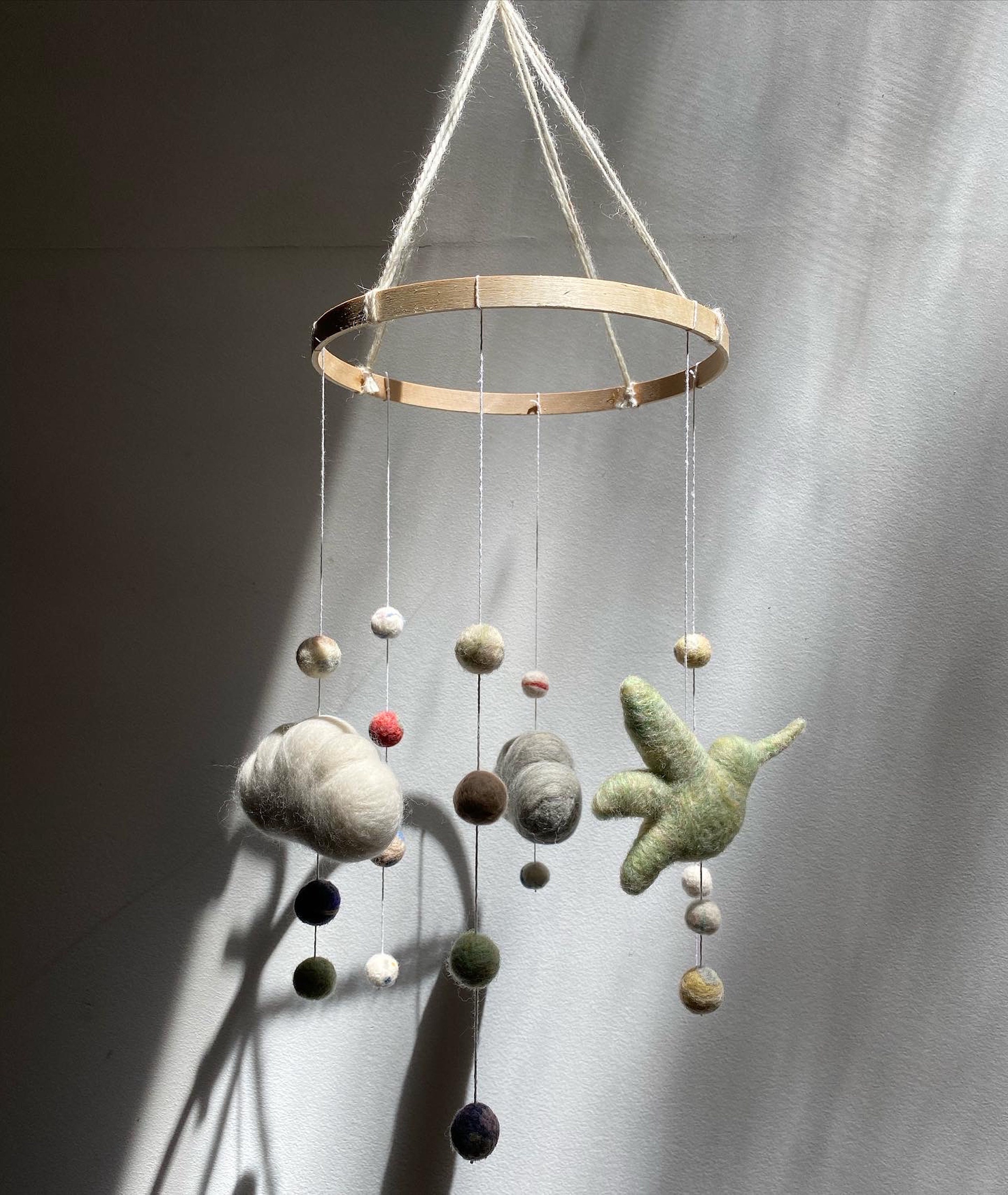Custom Felt Baby Mobile. Made to Order. Custom Mobile. Needle Felted ...