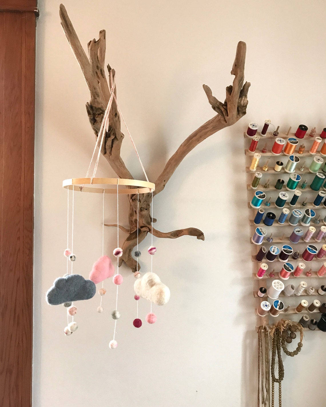 Custom Felt Baby Mobile. Made to Order. Custom Mobile. Needle Felted ...