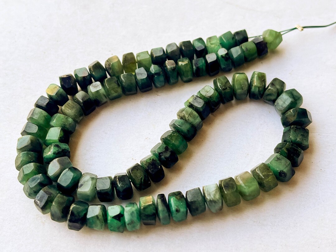 All New Emerald Bolt Shape Beads Natural Emerald Gemstone - Etsy