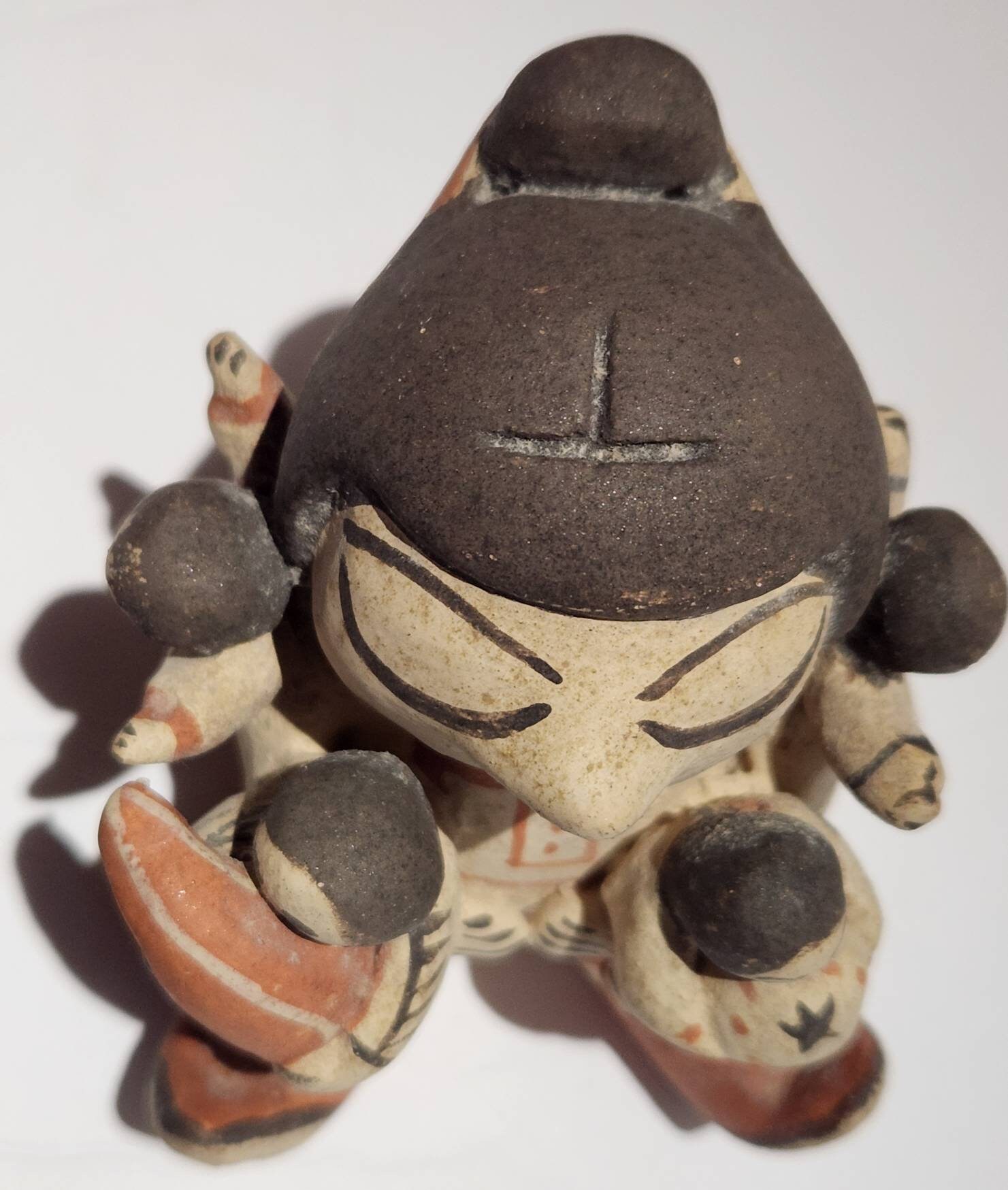Polychrome Pottery Storyteller by Dorothy Trujillo - Etsy