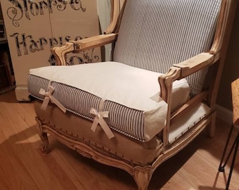 Military Uniform Wingback Chair - Etsy