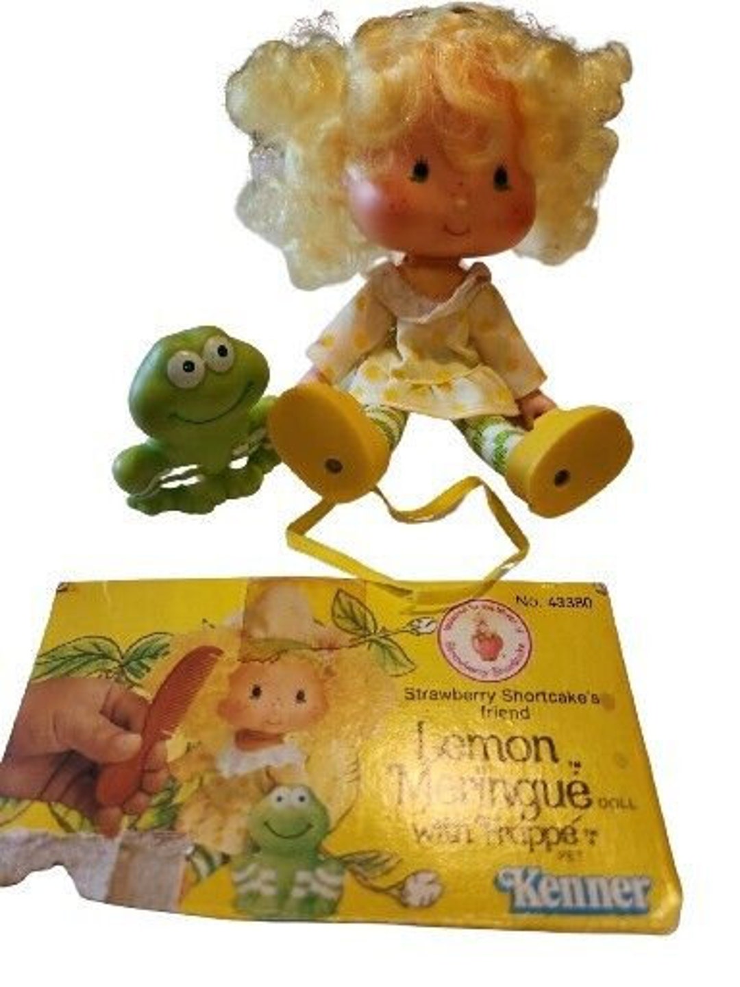 Vintage 1982 Kenner Strawberry Shortcake Lemon Meringue & Frappe Frog ...