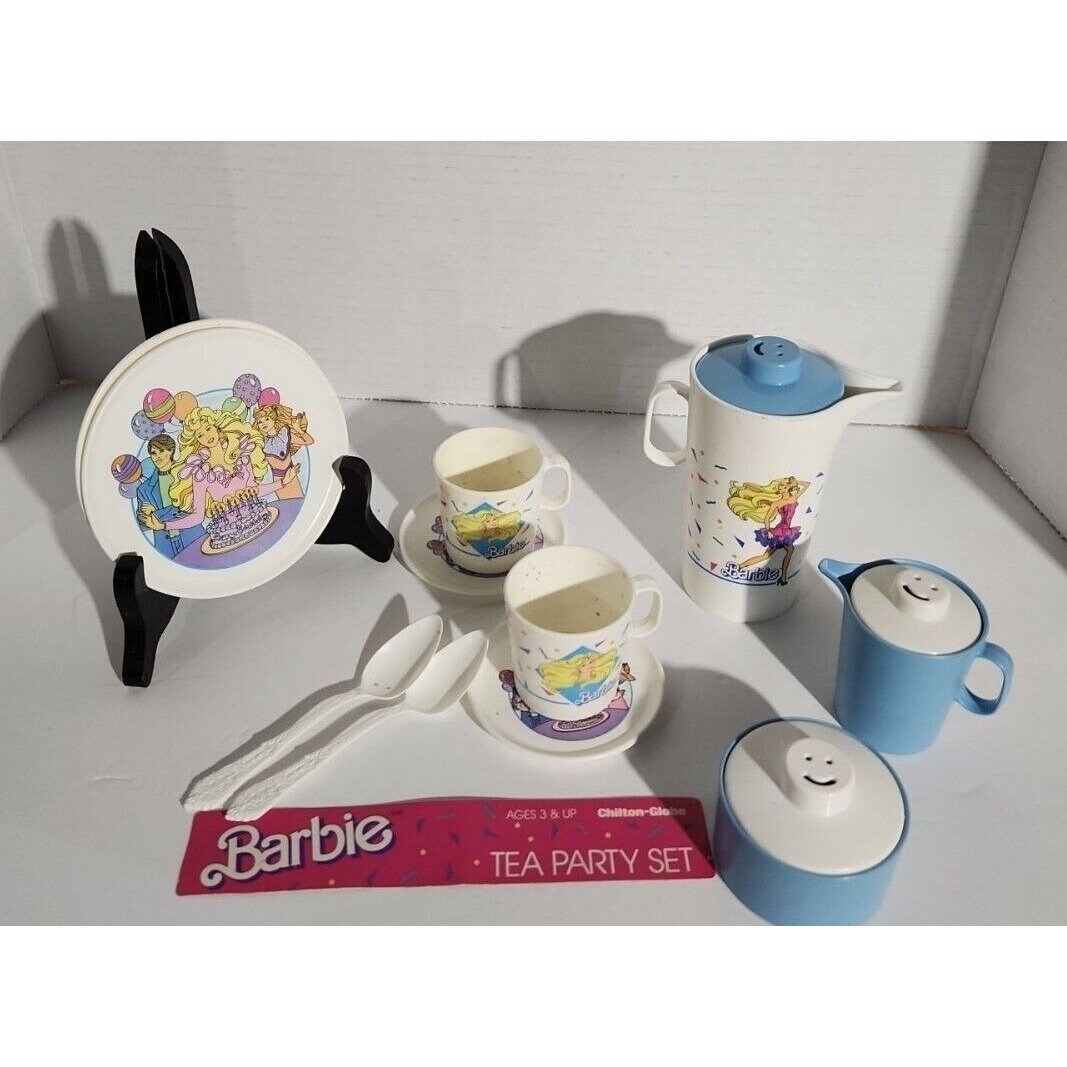 1989 Chilton-globe Barbie Tea Party Set With Org Pkg - Etsy
