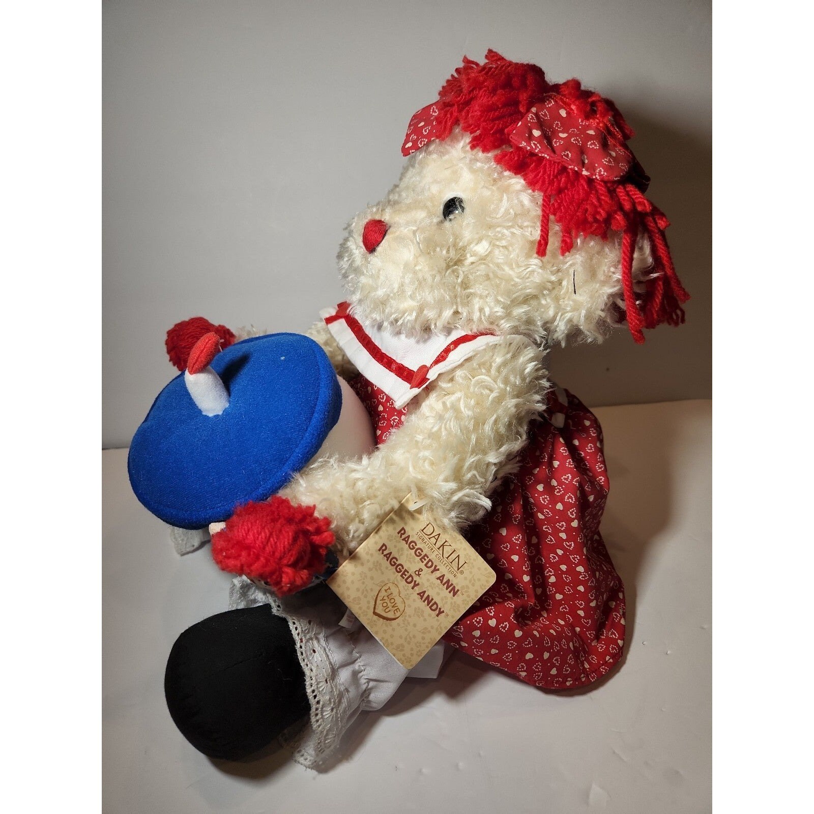 1999 Dakin Raggedy Bear Happy 85th Birthday Cake W/raggedy Ann - Etsy